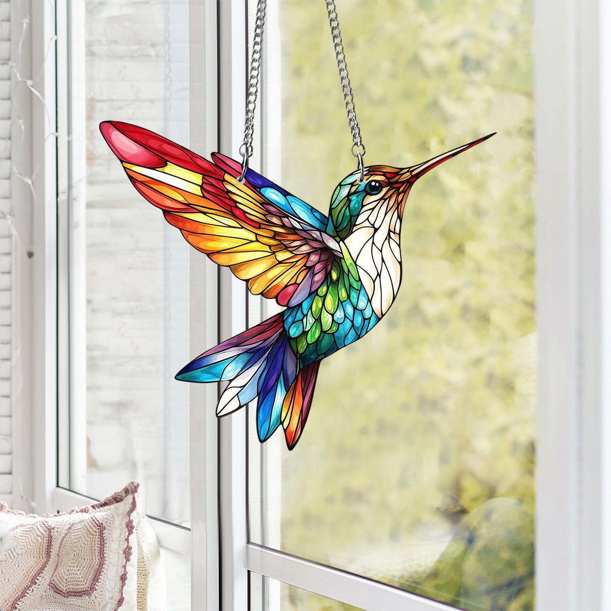 Hummingbird Suncatcher-Gift For Hummingbird Lovers - OKBANDS