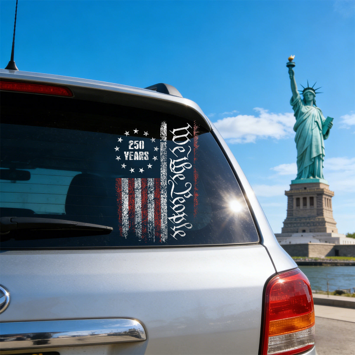 250 Years America Independence We The People US Car Window Decal Stick ...