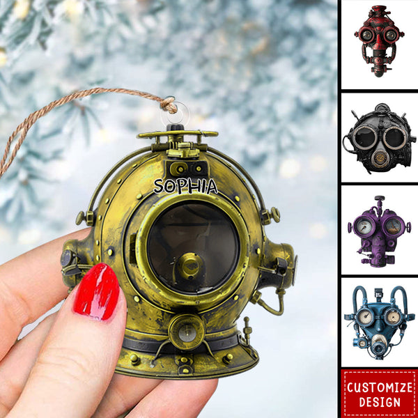 Personalized Gifts For Diving Lovers, Scuba Diving Acrylic Ornament-20 ...