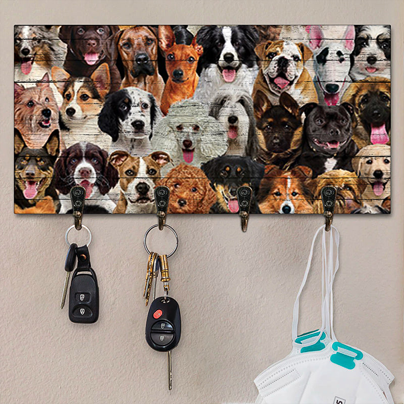 A Bunch Of Dogs Key Hanger - OKBANDS
