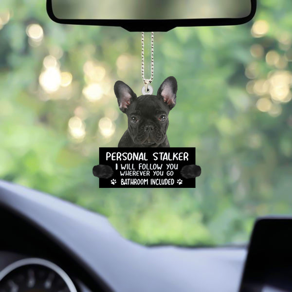 French Bulldog Personal Stalker Car Hanging Ornament - OKBANDS