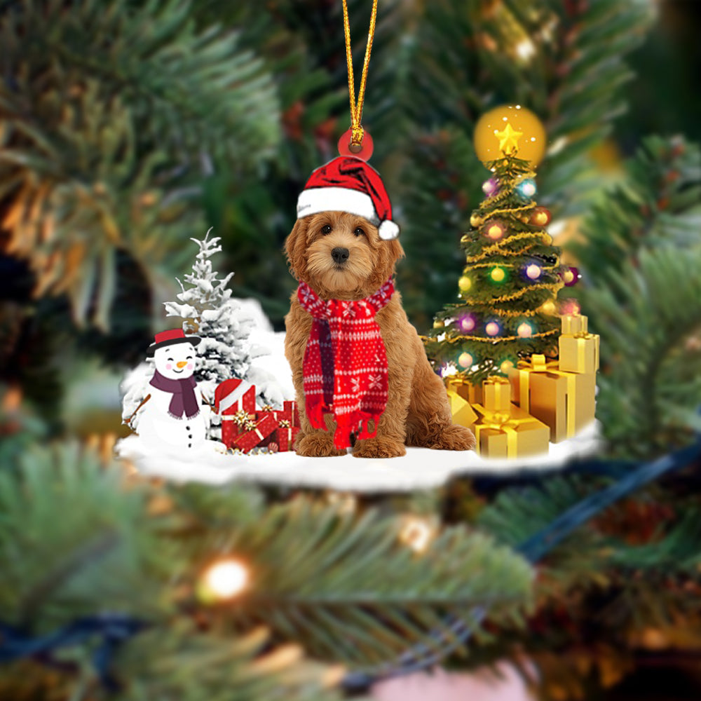 Goldendoodle Christmas Ornament - OKBANDS
