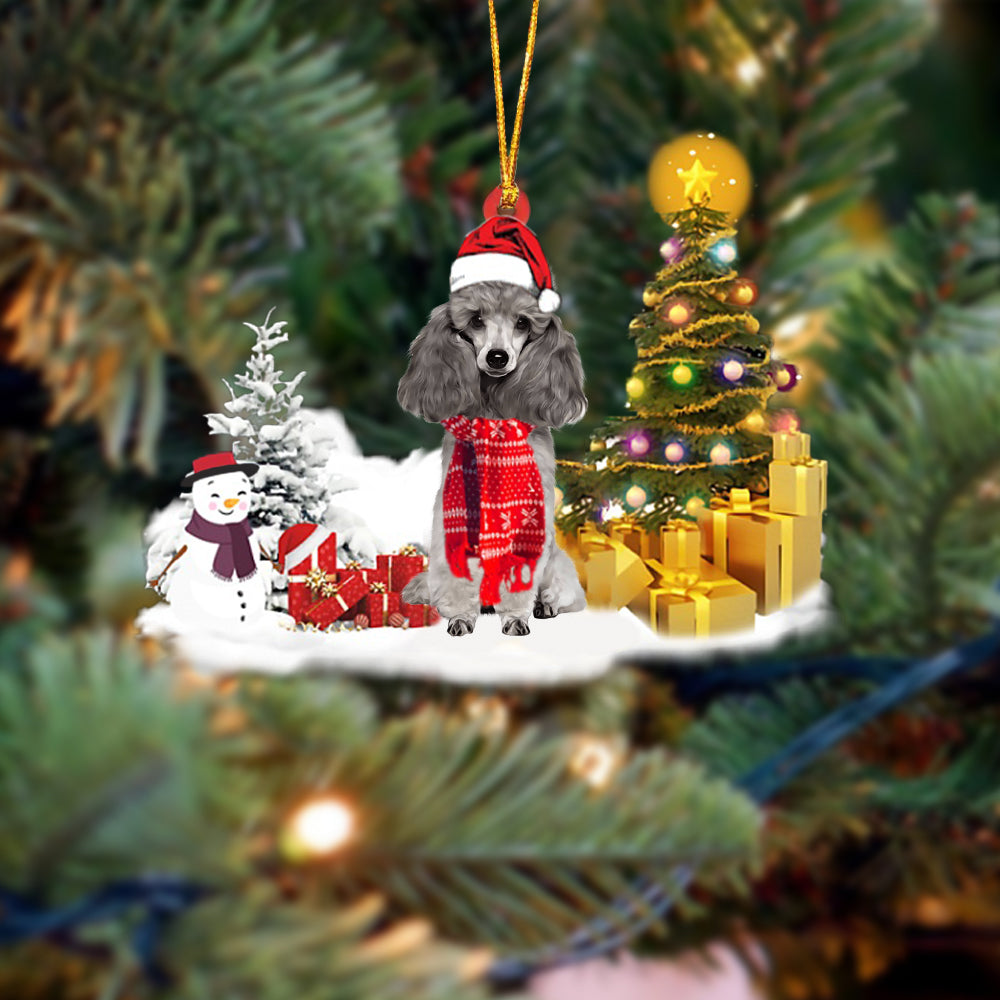 Poodle (2) Christmas Ornament - OKBANDS
